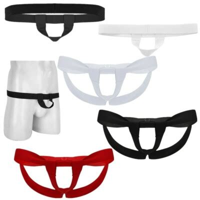 Men Booster Enhancer Ball Lifter G String Stretchy Brief Jockstrap