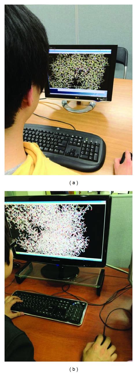 Collaborative Molecular Modeling A A User Is Using Co Coot B Download Scientific Diagram