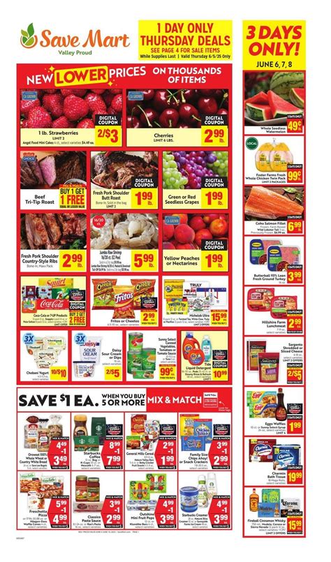 Save Mart Supermarkets Weekly Ad Jun 04 Jun 10 2025
