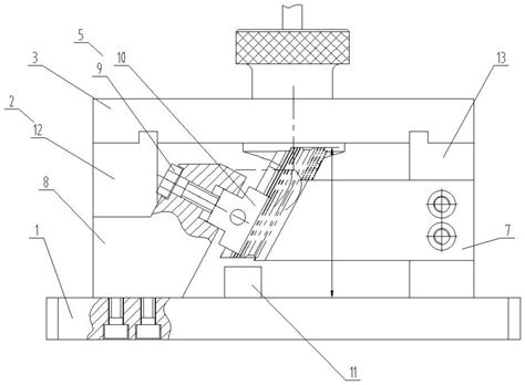 一种叶根榫齿进出气边侧面磨工具及使用方法与流程