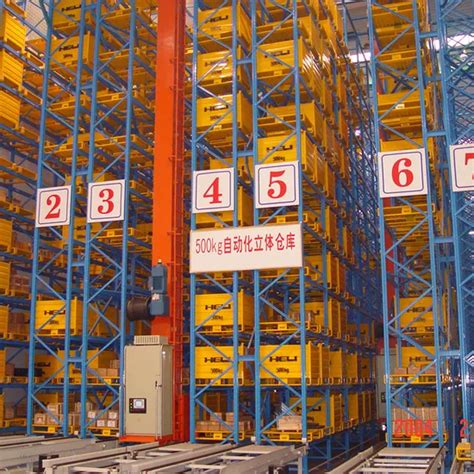 High Density Warehouse Automated Racking Systems Automatic Storage Retrieval System Radio