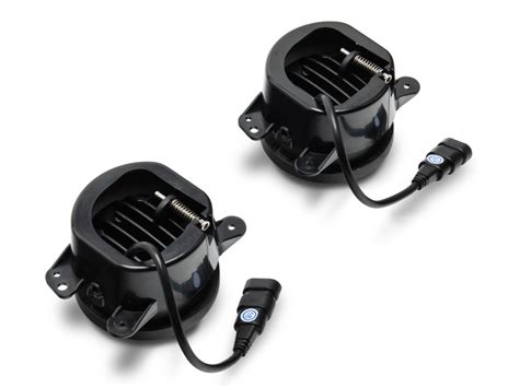 Raxiom 07 22 Jeep Wrangler Jkjl Axial Series Tri Bar Led Fog Lights