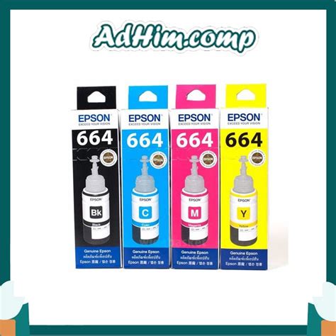Jual Tinta Original Untuk Epson 664 Untuk Printer L100 L110 L120 L121