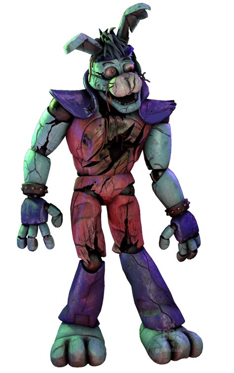 Fnaf Sfm Shattered Glamrock Bonnie Render By Eliterobo On Deviantart