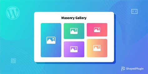 How To Create A Wordpress Masonry Gallery Shapedplugin