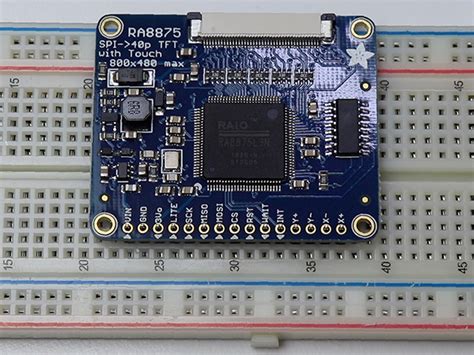 Assembly Ra8875 Touch Display Driver Board Adafruit Learning System