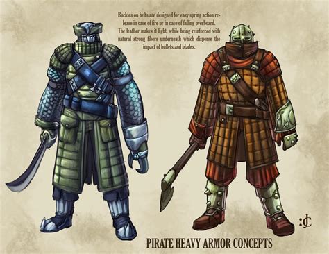 Heavy Pirate Armor By Onikaizer On Deviantart