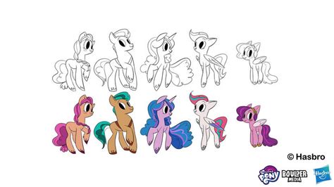 Mane 5 Designs Part 1 By Fastcoolswag On Deviantart
