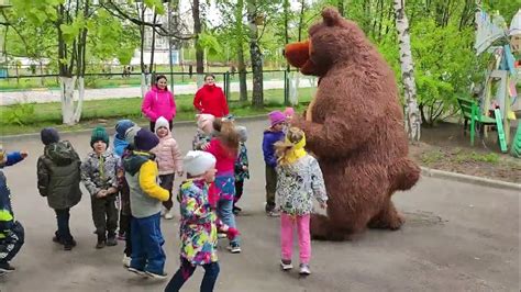 Встреча в детском саду Youtube