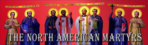 Martyrs North American Devotion To Our Lady