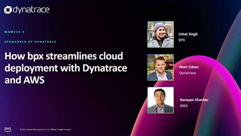 Streamline Your Cloud Migration With Aws And Dynatrace Aws For Energy And Utilities