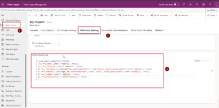How To Make Fields Read Only In Power Pages Form Using JavaScript Softchief Learn