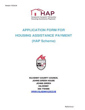 Hap Application Form PDF Complete With Ease AirSlate SignNow