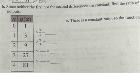Solved 4 δ B Since Neither The First Nor The Second Differences Are