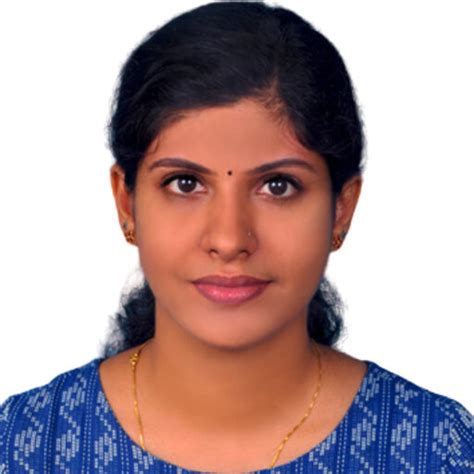 Sreelakshmi Sreenivasan Assistant Scientist Doctor Of Philosophy