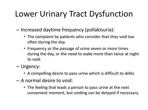 Urinary Bowel Function And Dysfunctionpptx