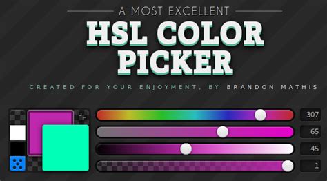 Human Friendly Colours Using Hsl The Blog Of Ada Rose Cannon