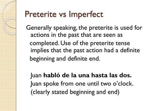 How To Know When To Use Imperfect Vs Preterite In Spanish Chore And Routines Printable