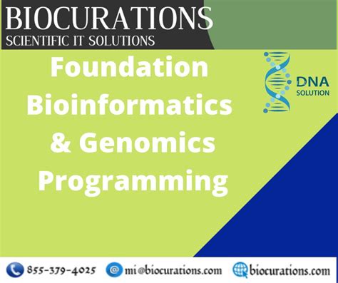 Genomics Programming Biocuration