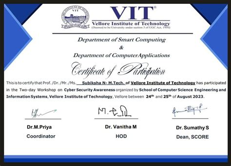 Subiksha N On Linkedin Cybersecurity Cyberaware Workshop Learning