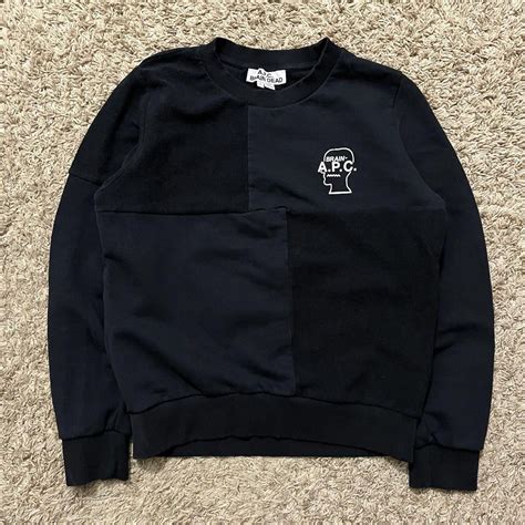 Apc Brain Dead Patchwork Cut And Sew French Terry Depop