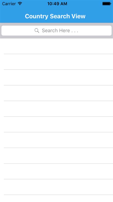 TableView Search In Swift