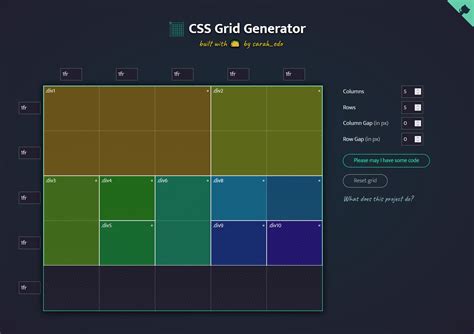 Css Grid Generatorcss