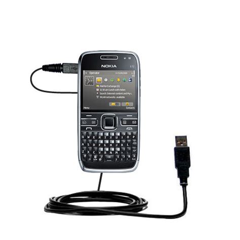 Classic Straight Usb Cable Suitable For The Nokia E With Power Hot Sync And Charge