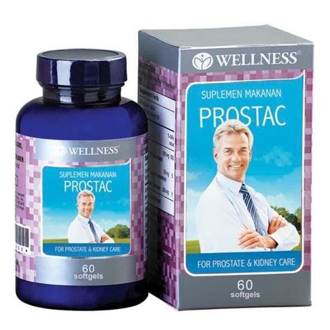 Wellness Prostac Menjaga Kesehatan Untuk Prostat Isi 60 Softgel Lazada Indonesia
