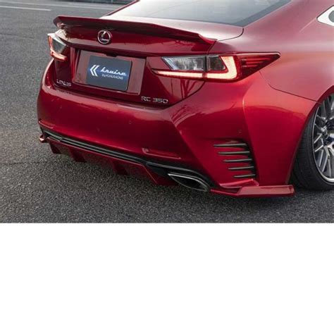Kuhl Racing Kr Rcrr Rear Diffuser Set Frp For Lexus Rc350 F Sport