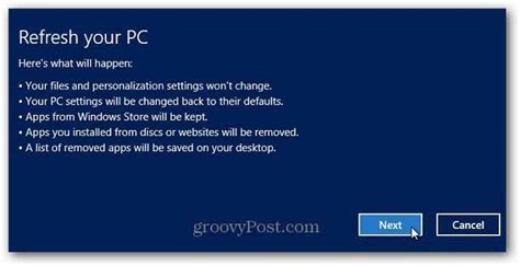 How To Refresh Your Windows System