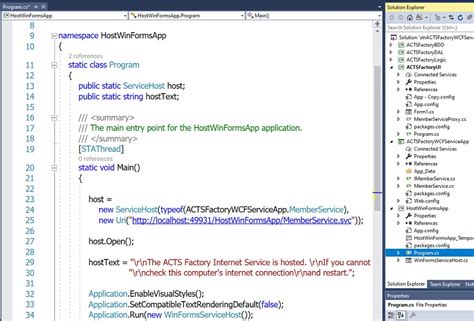 Entity Framework Wcf Ef Sql Server Vs2017 C Multi Tier