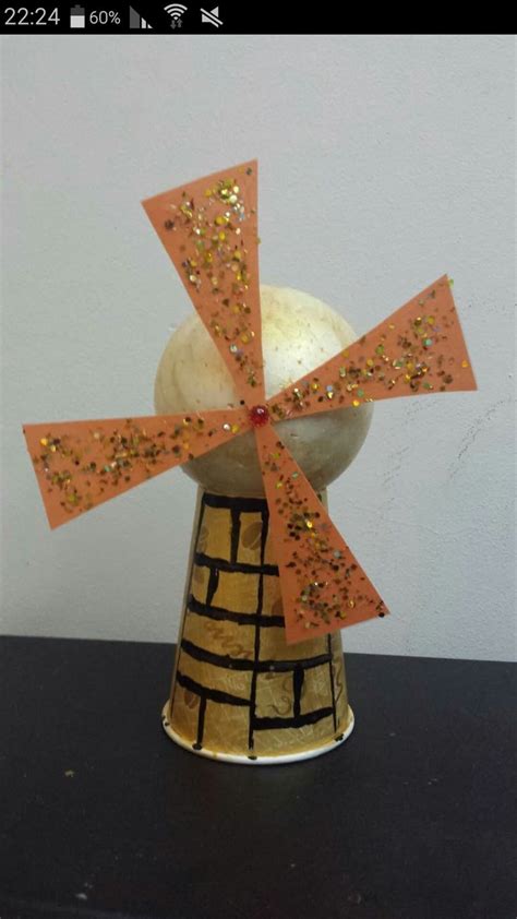 תחנת רוח מחצי כדור קלקר וכוס חדפ לשתיה חמה Liebe