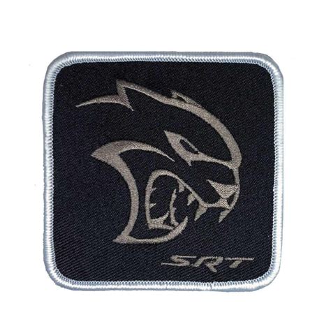 Patch Dodge Hellcat Srt Square Etsy