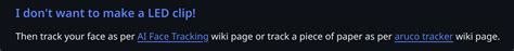 wiki page about ai face tracking · issue 1753 · opentrack opentrack