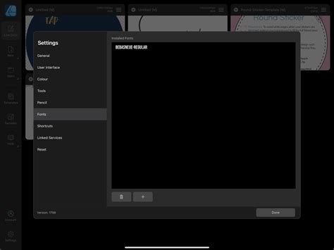 Installed Font Wont Show In Designer App IPad Questions Affinity Forum