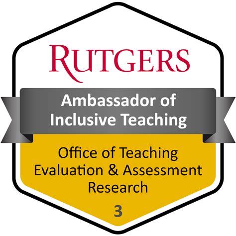 ambassador of inclusive and equitable teaching practices credly