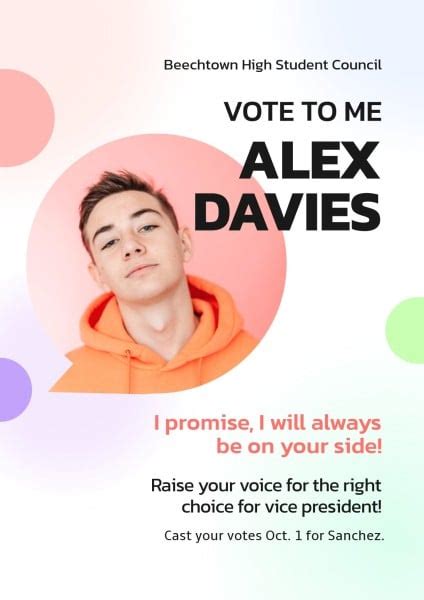 Student Council Poster Maker Create Striking Posters With Templates