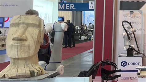 Dobot Robotics On Linkedin Dobot Cr10 Wood Carving Sanding