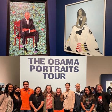 Enjoyed Visiting The Obama Potraits Exhibit At The Museum Of Fine Arts
