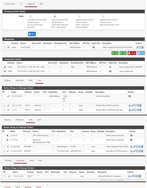 Firewall Blocking Wireguard Lan Access R Pfsense