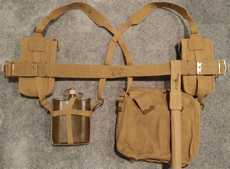 Early War Pattern 1937 Webbing Set British Made