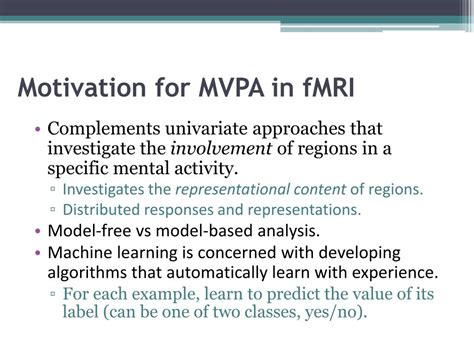 Ppt Multivariate Pattern Analysis Powerpoint Presentation Free Download Id4121408