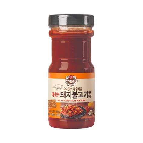 Cj Spicy Bulgogi Sauce For Pork 840g Budget Box