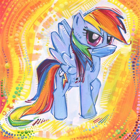 Rainbow Dash Fan Art Mlp Rainbowdash Fanart Artwork Art Pegusus