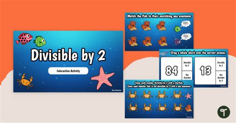 Divisible By Interactive Activity Teach Starter