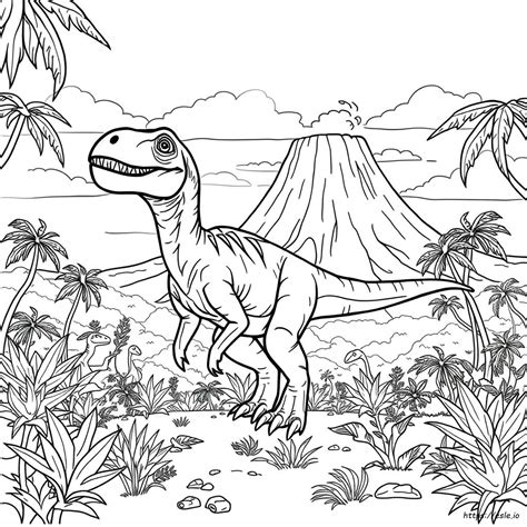 Jurassic World Indoraptor Coloring Pages