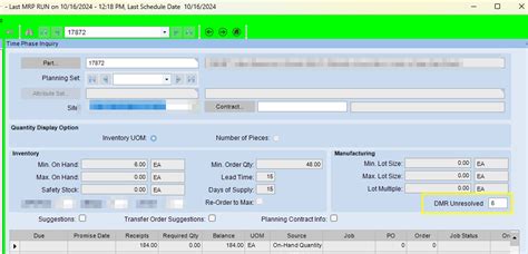 Here Is Bpm For Showing Inventory In Dmr Kinetic Erp Epicor User