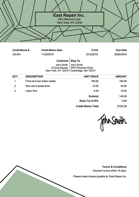 Credit Memo Templates Quickly Create Credit Memos Credit Memo Templates Quickly Create Credit Memos