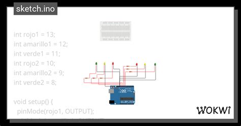 Wokwi Online ESP STM Arduino Simulator